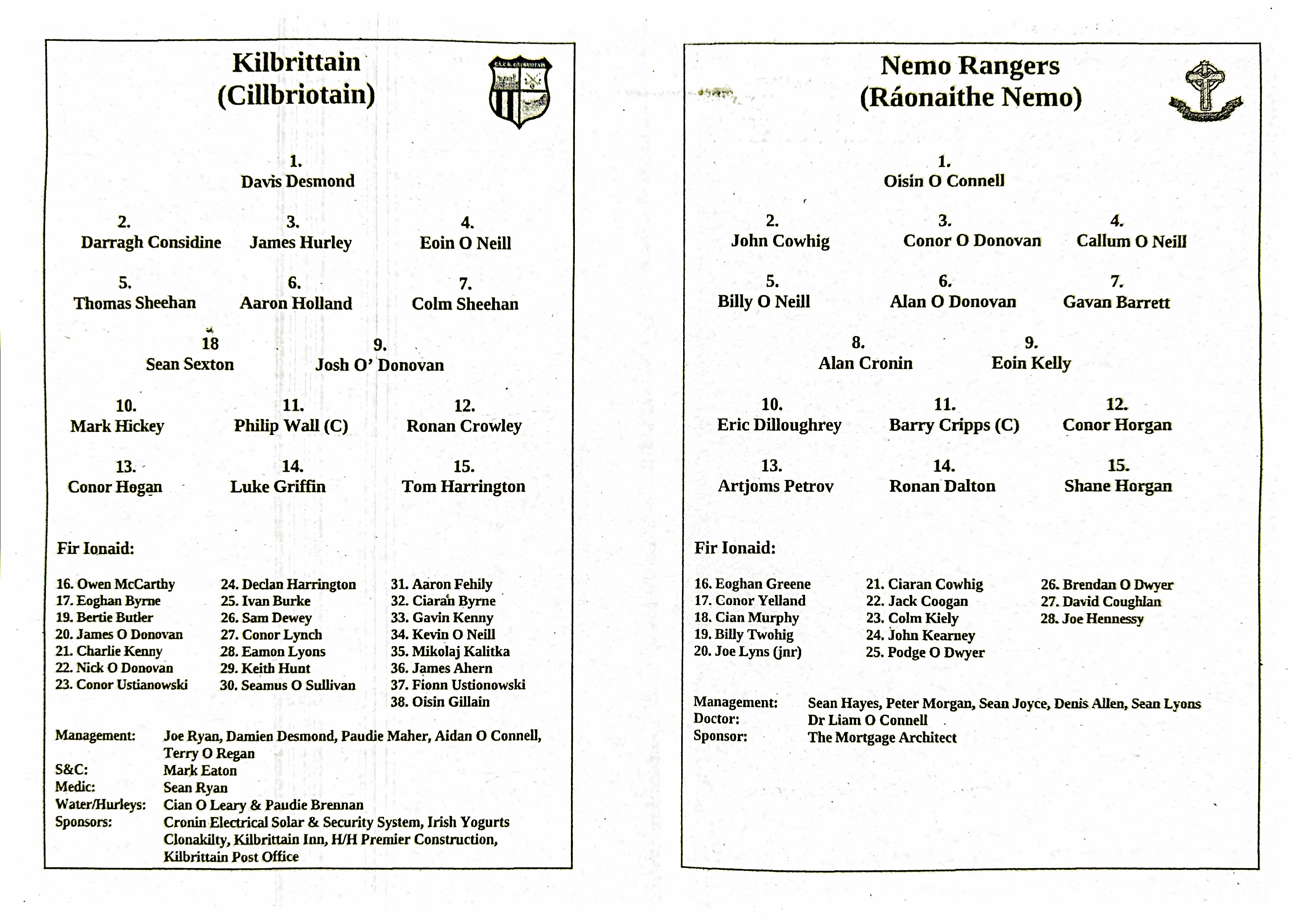 Nemo Rangers - Game